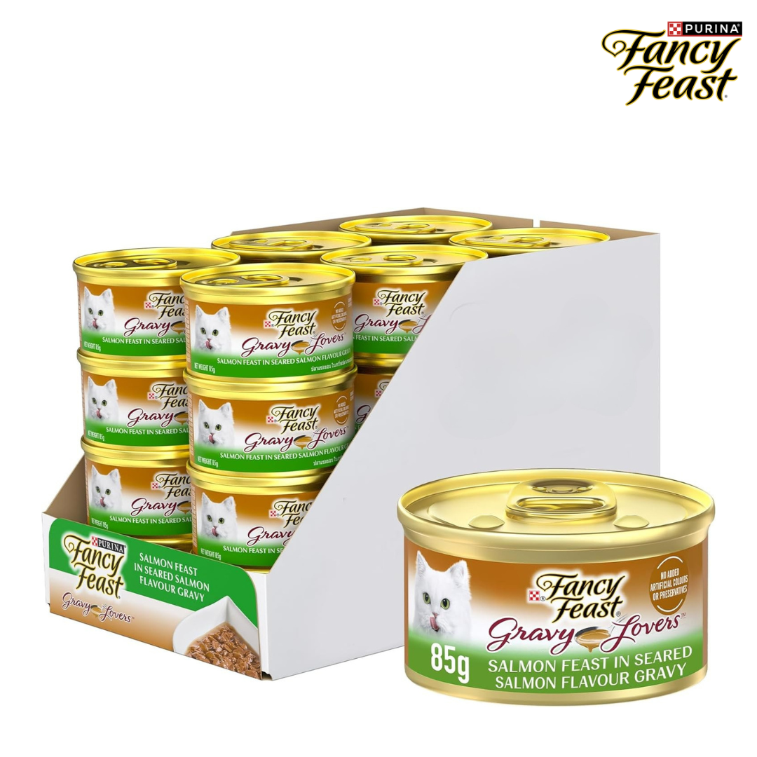 Fancy Feast Gravy Lovers – Salmon 85g – H.A.Ramtoola